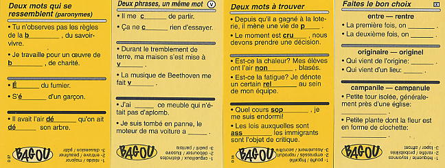 Amourdesjeux.com | BAGOU (1998)